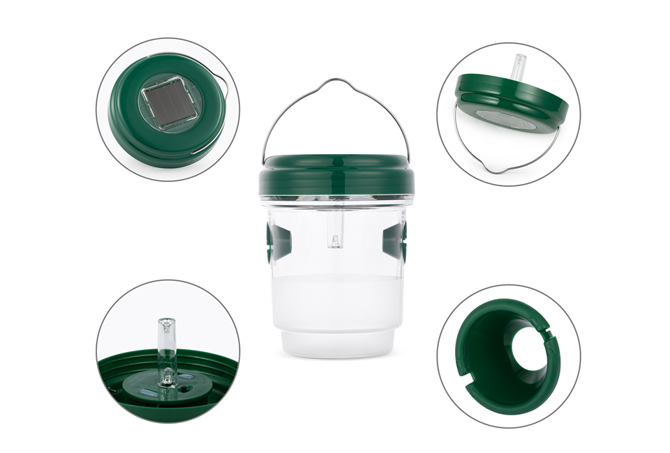 Set of 2 solar powered insect traps — Outspot