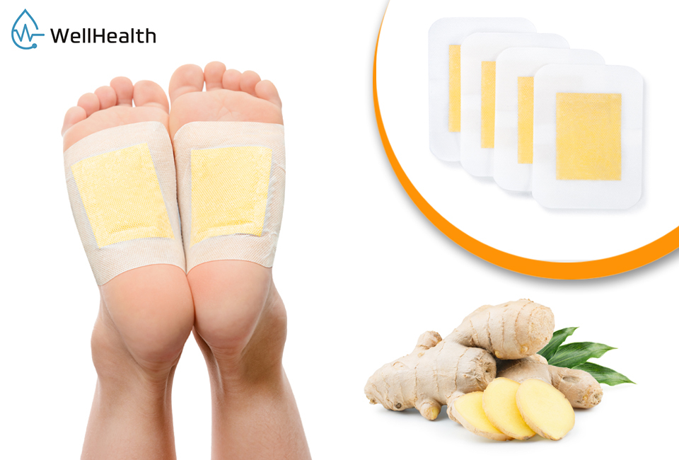 Lot de 10 patchs détox pour les pieds — Outspot - Slim gespot